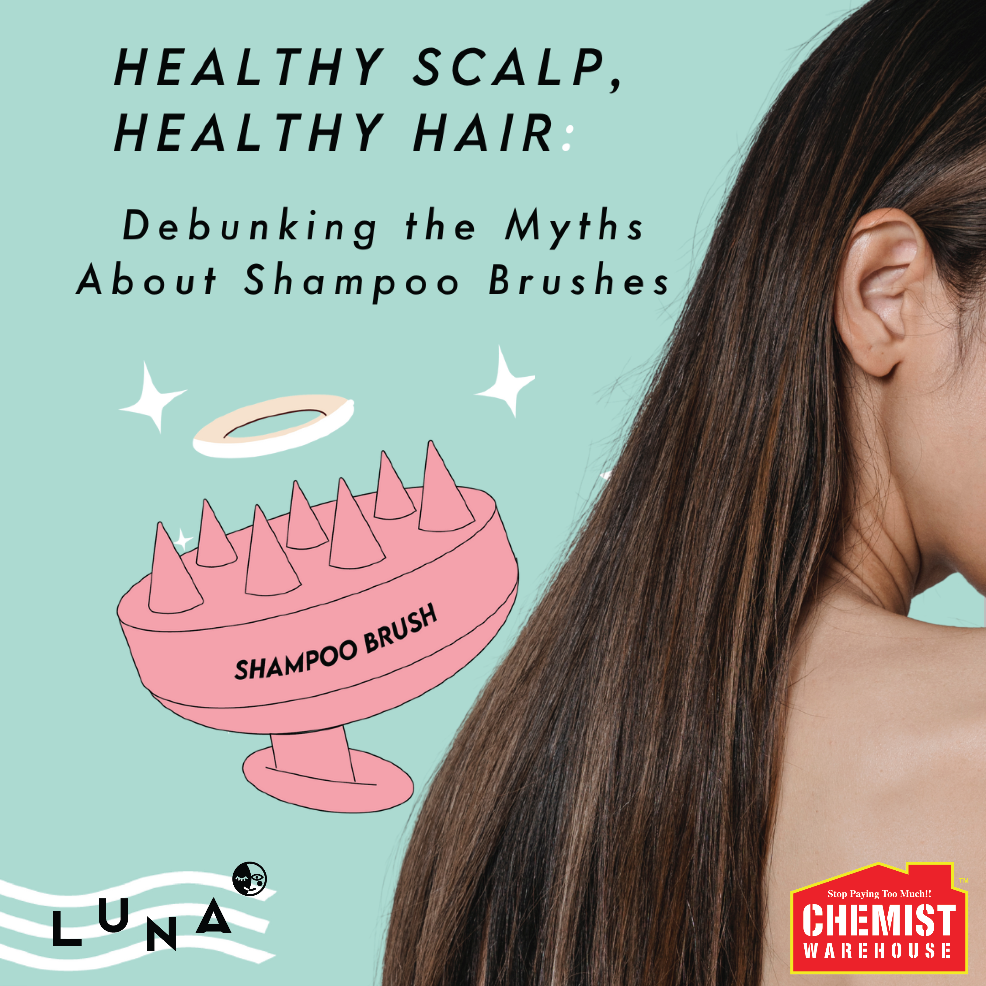 HEALTHY SCALP, HEALTHY HAIR : Are Shampoo Brushes a Gimmick Or The Rea